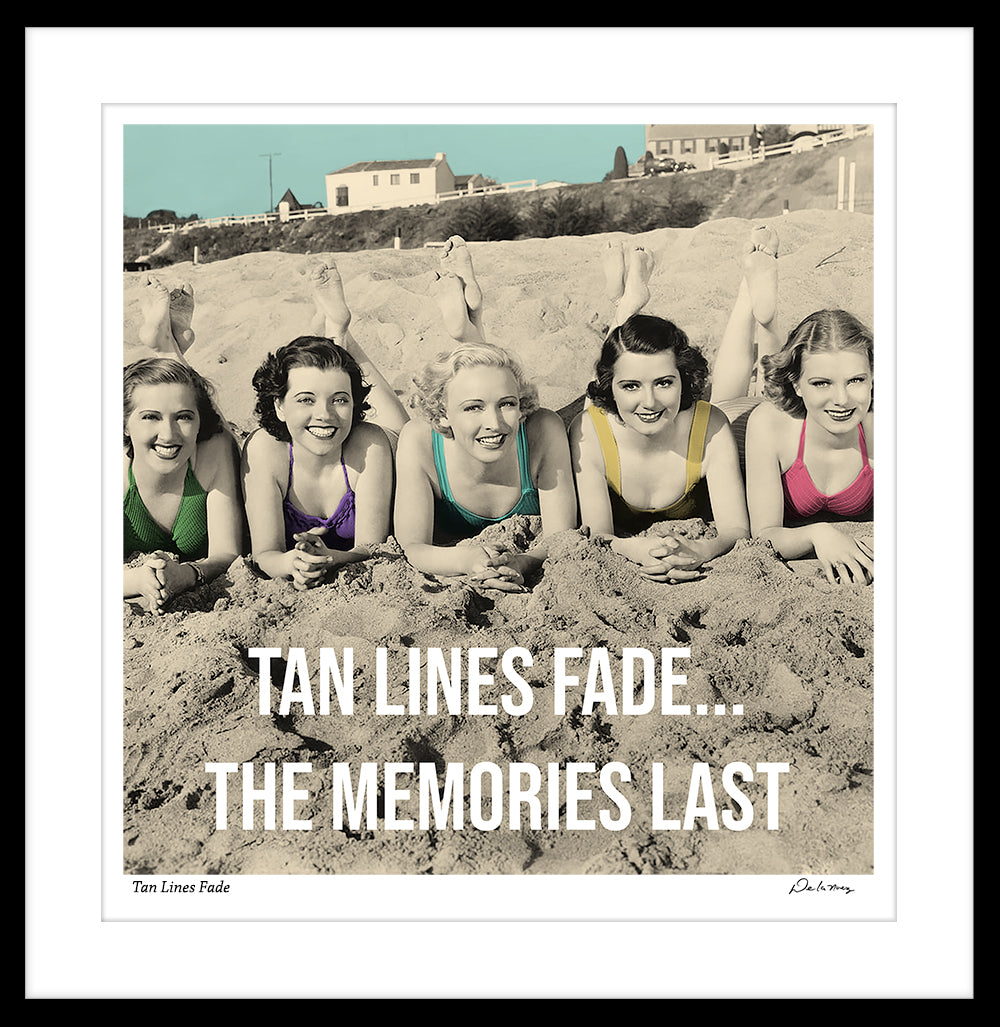 Tan Lines Fade Print Nelson De La Nuez Known As The King Of Pop Art